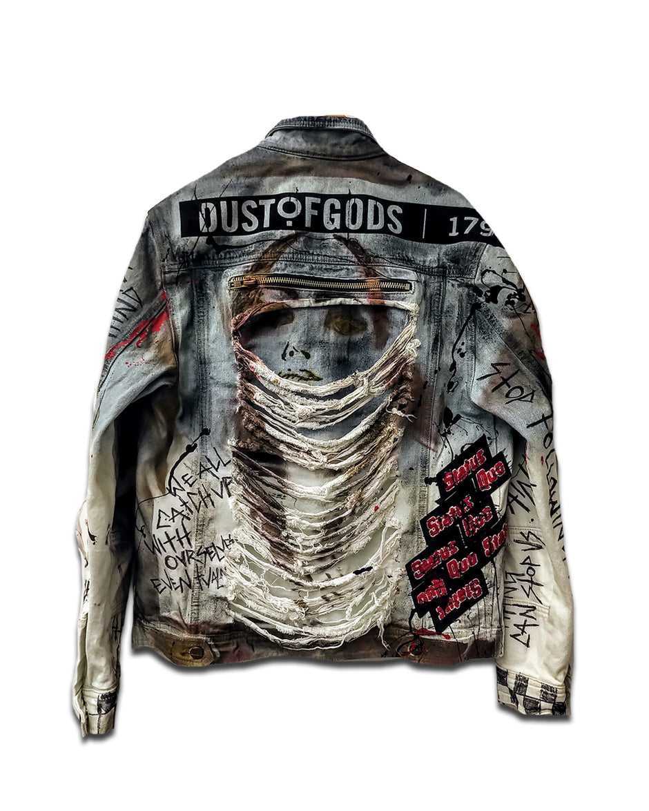 This is Dust of Gods Denim Jacket – DUST OF GODS